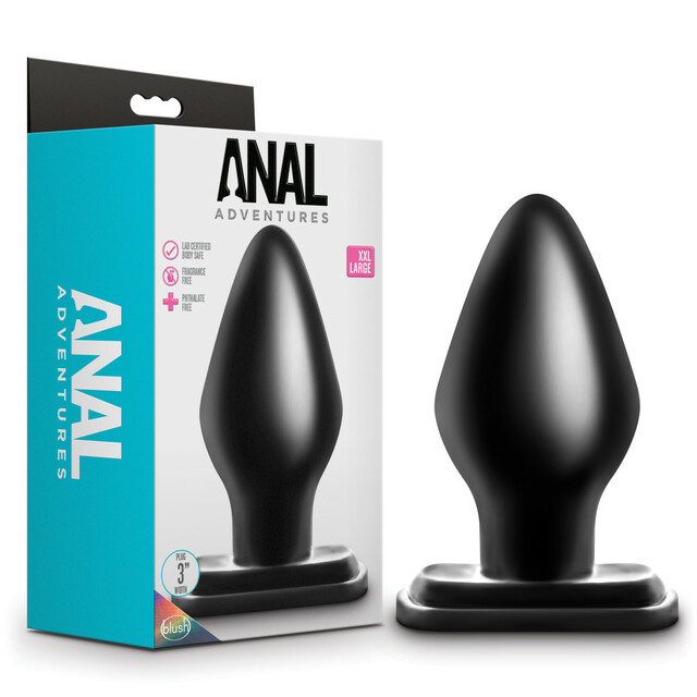 Anal adventured XXL plug 3“
