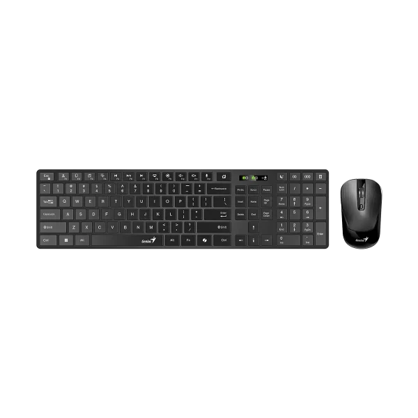 BEŽIČNA TASTATURA + MIŠ GENIUS 8250 YU CRNA
