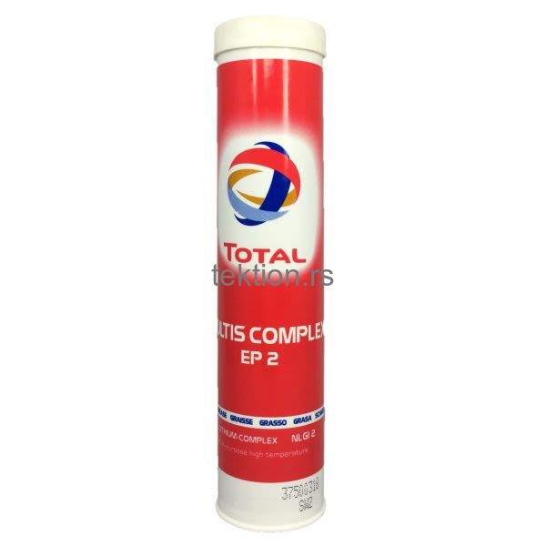 Total Multis Complex EP 2 višenamenska visokotemperaturna litijumova crvena mast za visoke pritiske 400g