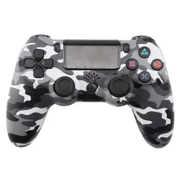 WIRELESS GAME CONTROLLER WITH VIBRATION FUNCTION FOR PS4 - GREY CAMOUFLAGE