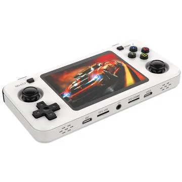 R36H HANDHELD GAME CONSOLE WITH GAMES - 128GB - WHITE