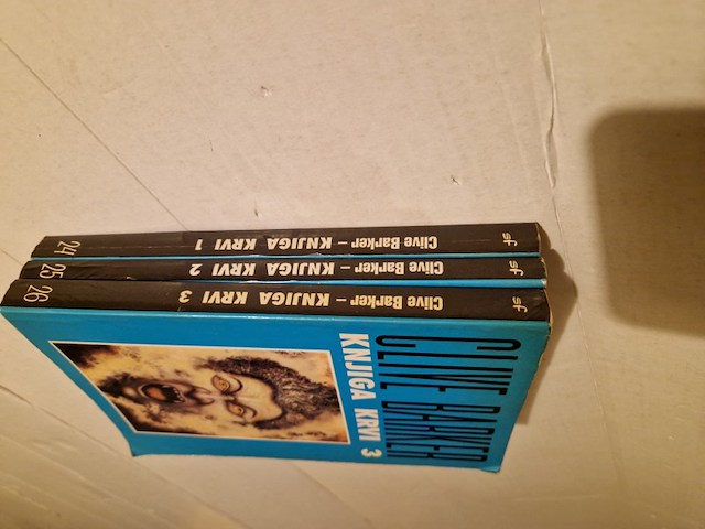 Knjiga krvi 1-3,Clive Barker