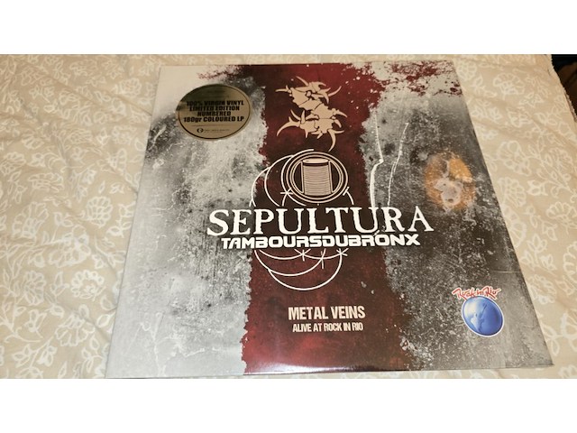 Sepultura &; Les Tambours Du Bronx 2LP-ja , U CELOFANU
