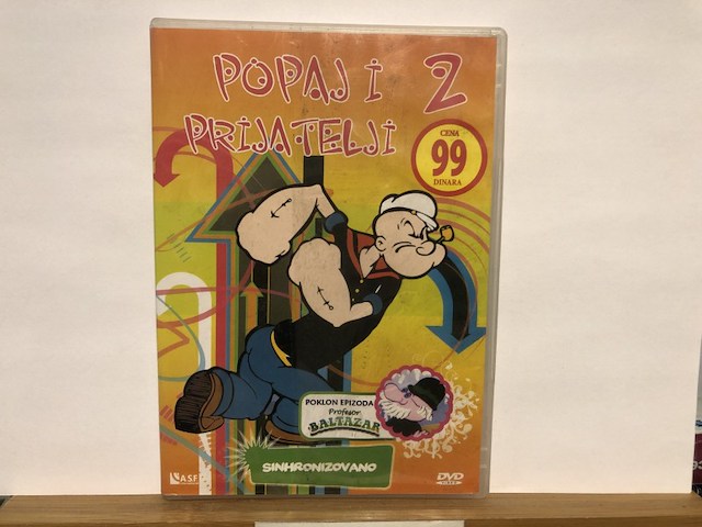 Popaj i Prijatelji 2 DVD
