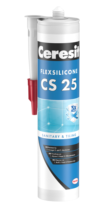 Ceresit CS 25 sanitarni silikon Caramel 46 280 ml