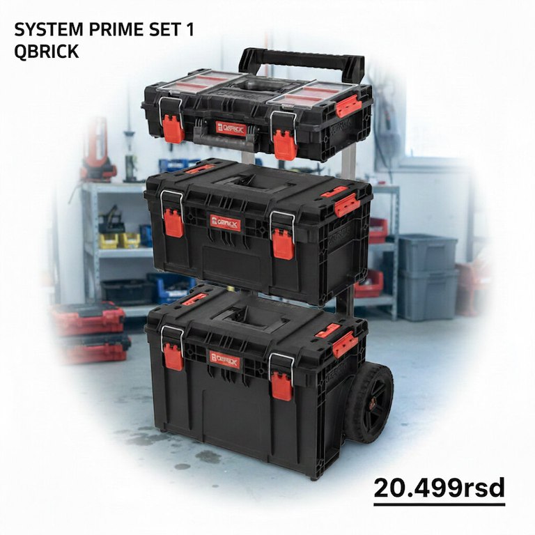 SYSTEM PRIME SET 1 QBRICK
Dobijaj najnovije ponude na email