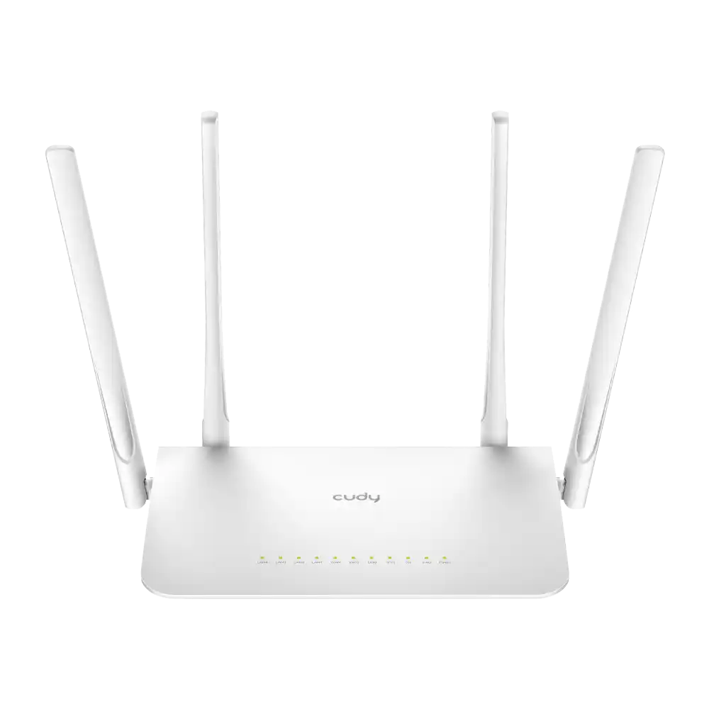 Wireless Mesh Router Cudy WR1300/AC1200/EXT4x5dBi/1WAN/4LAN/repeater/AP