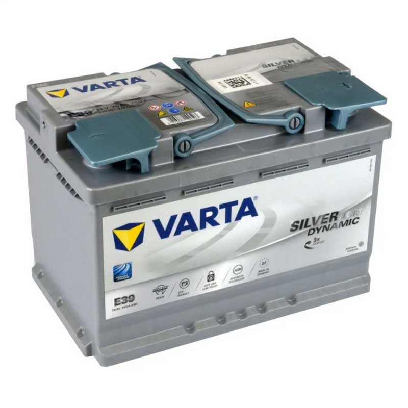 VARTA AGM SILVER DYNAMIC 12V70AH +D