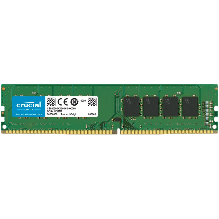 CRUCIAL 8GB DDR4-3200 UDIMM, CT8G4DFRA32A