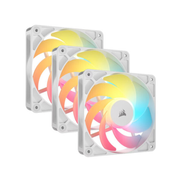 Ventilatori Corsair 3x RS120-R ARGB 120mm PWM-Triple Pack - White, CO-9050197-WWID: EK000813905