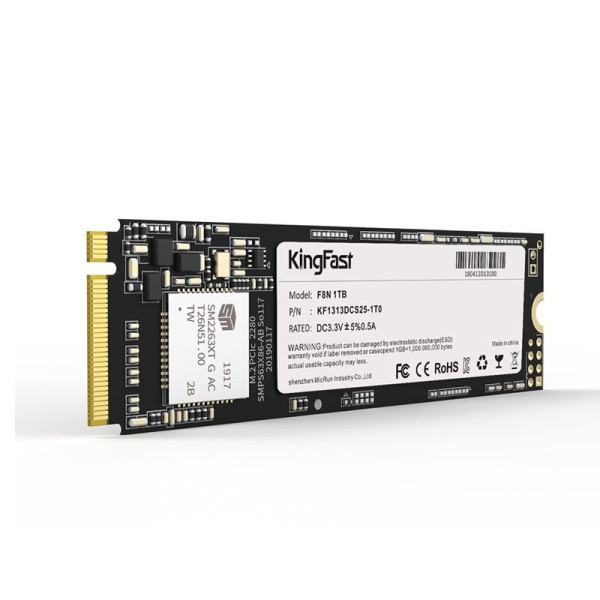 SSD M.2 NVMe 1TB Kingfast F8N 2100MBs 1700MBs
