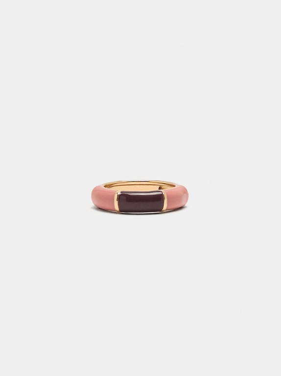 SEGMENTED RING WITH ENAMEL