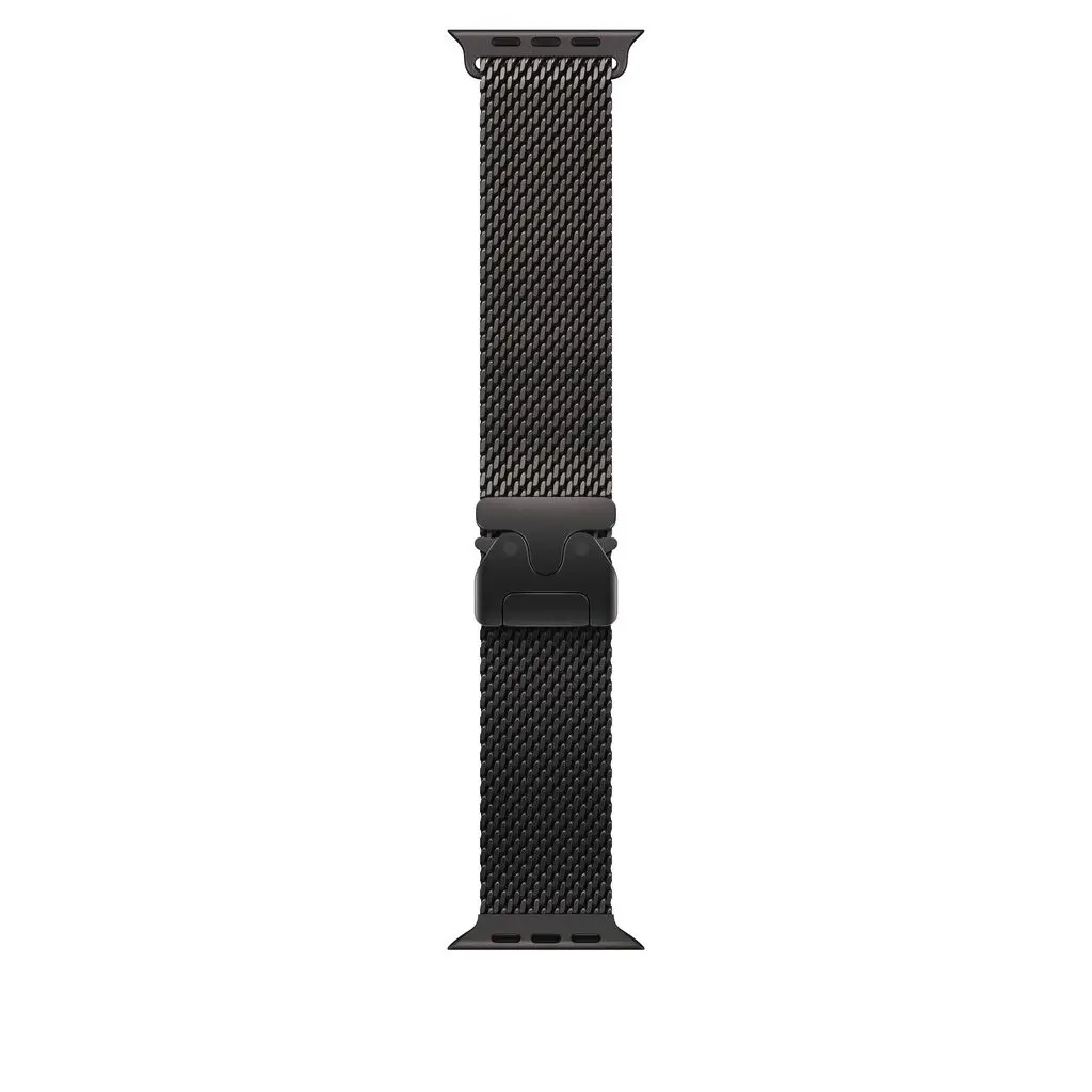 Apple Narukvica za sat Milanese Loop, 49 mm, Black Titanium, Medium