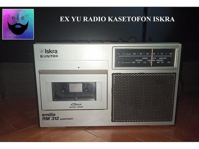 EX YU radio kasetofon Iskra Unitra Emilia RM 312