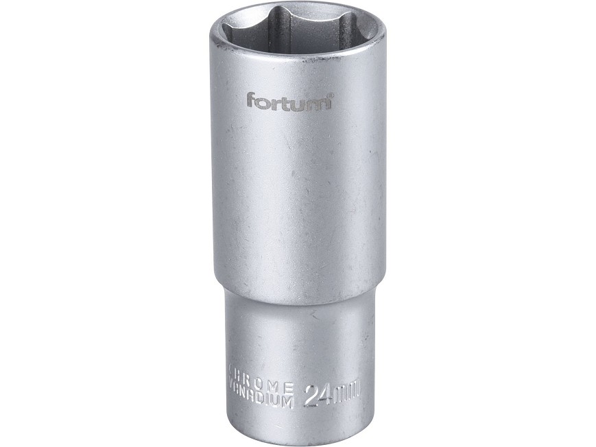 Fortum Produženi nasadni ključ 1/2", 24 mm