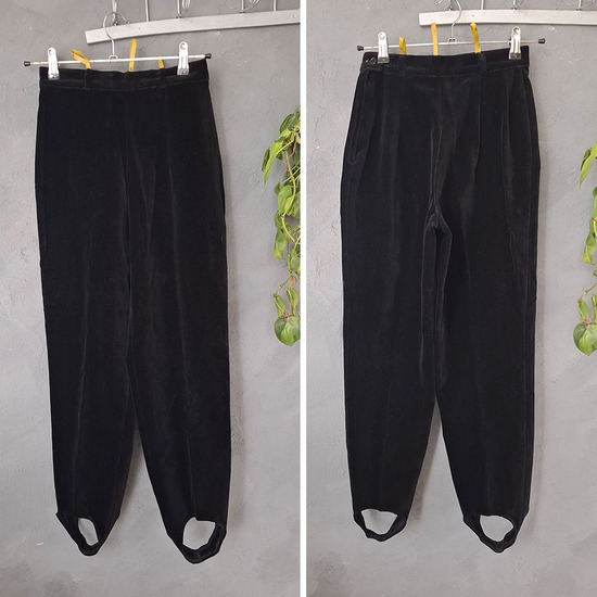 C&A vintage plisane pantalone XS
