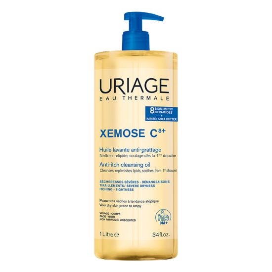 Uriage Xemose C8+ Ulje za kupanje 1000ml