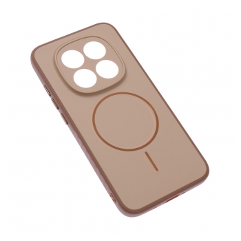 Maska Mag Case Matte Line za Xiaomi Redmi Note 15 4G/5G (EU) braon