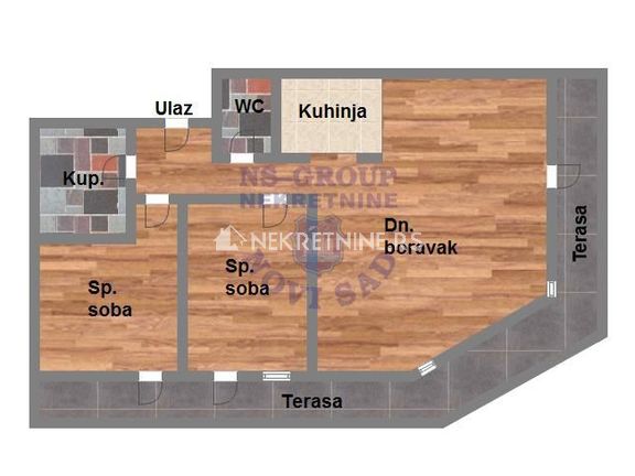 Komforan stan u izgradnji, cena sa PDV-om!!!