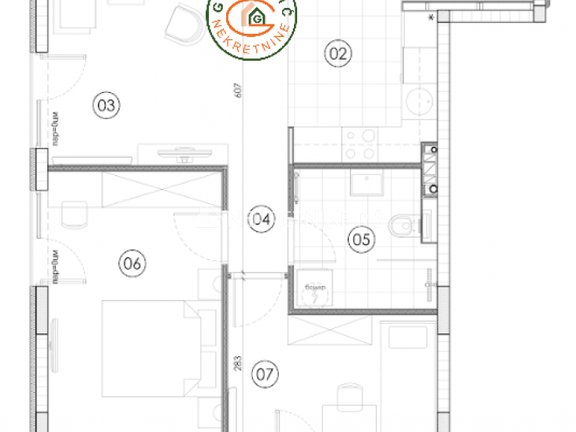 Novogradnja Ledine - Expo Residence - Odlična Investicija
