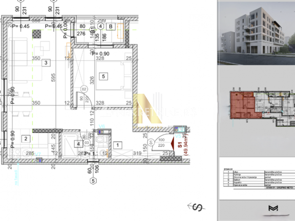 Komforan 2.0 stan - useljiv - Grbavica