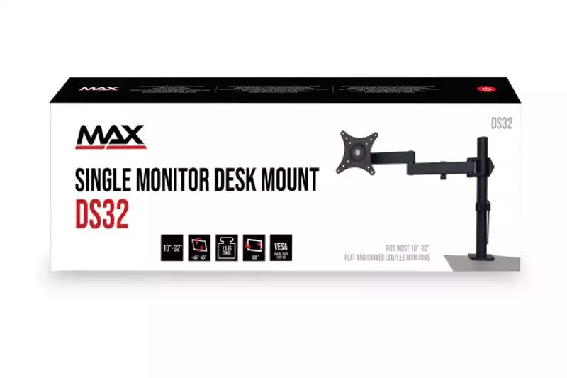Nosač za monitor MAX DS32 10-32/5kg/tilt