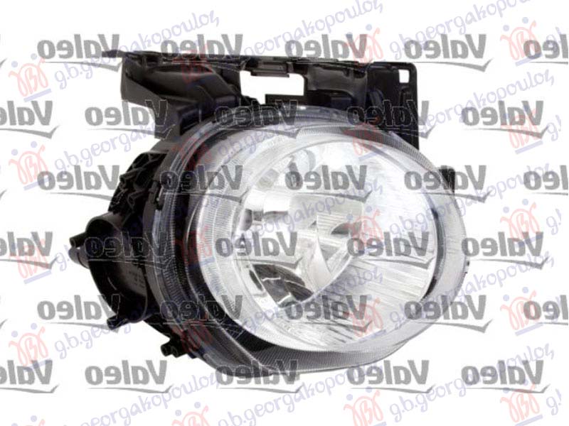 FAR ELEKTRICNI (VALEO) Leva str. NISSAN JUKE (2010-2015) (OEM: 26060 1KA0C, 26060-1KA0A, 260601KA0A)