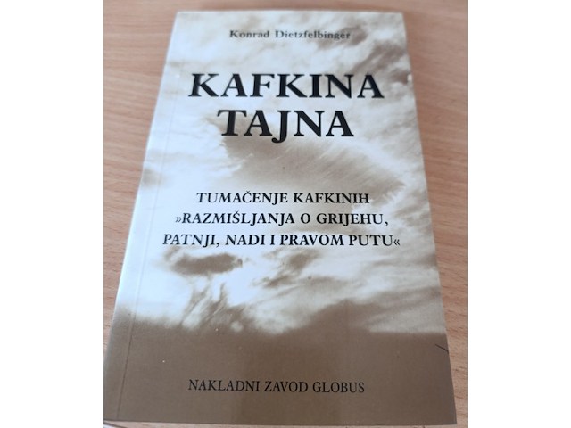 Kafkina tajna – Konrad Dicfelbinger