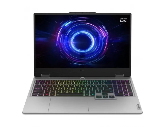 Lenovo LOQ 15IRX10 (83DV01DHYA) gejmerski laptop Intel 14-cores i7 13650HX 15.6" FHD 16GB 512GB SSD GeForce RTX4050 sivi