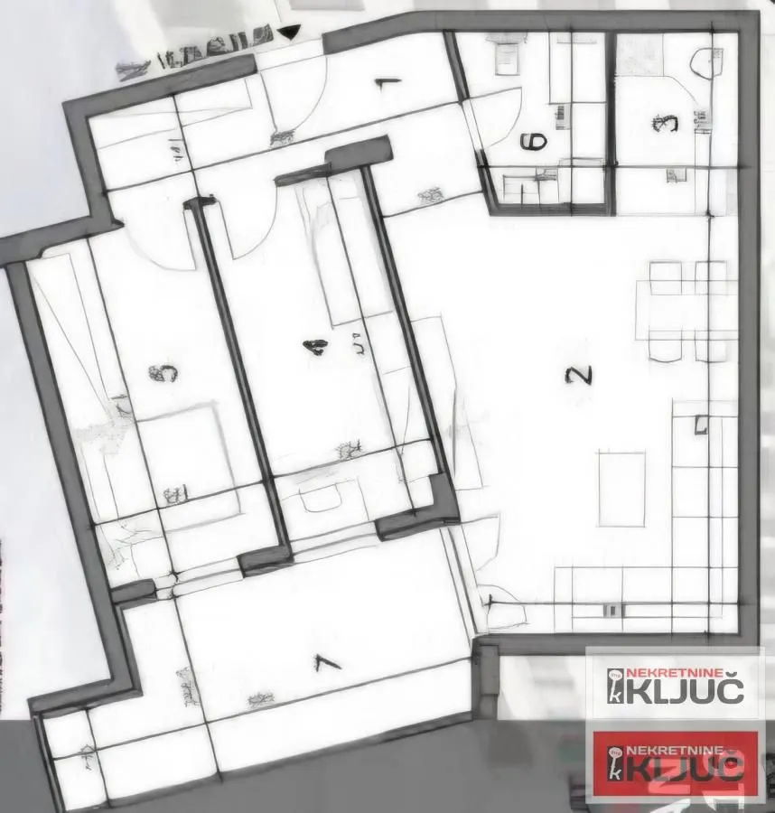 Prodaja, trosoban stan, 76m², Sajmište, Novi Sad