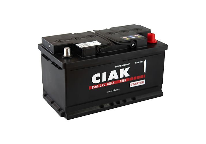 Ciak 12V 85Ah 740A D+ CS85D Starter akumulator