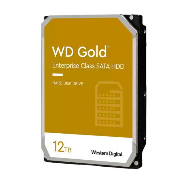 WD HDD 12TB 122KRYZ Gold 7200RPM 512MB