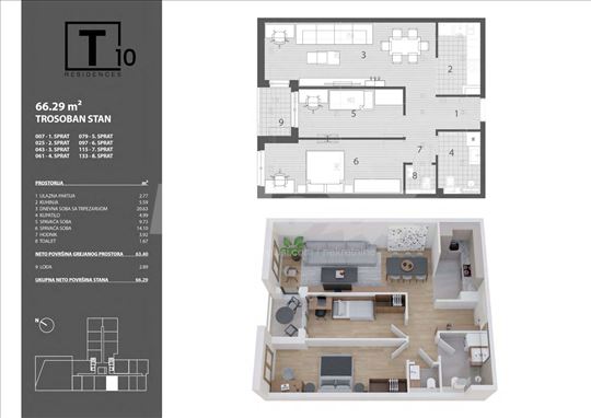 Terminal 10 Residences- useljivo do kraja 2026.