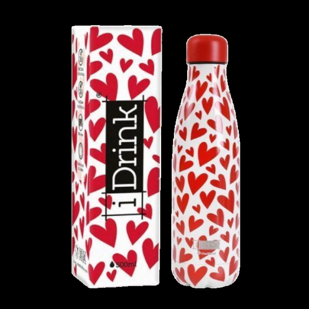 ITOTAL Boca metalna 500ml Follow your heart
