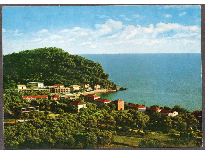 136 - Petrovac na Moru 1967 - razglednica putovala