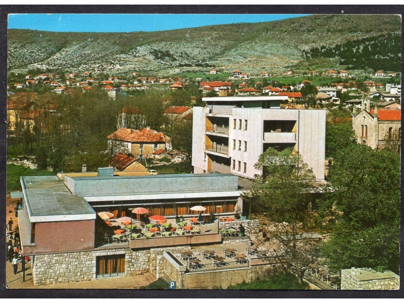 140 - Bileća 1980 - razglednica putovala