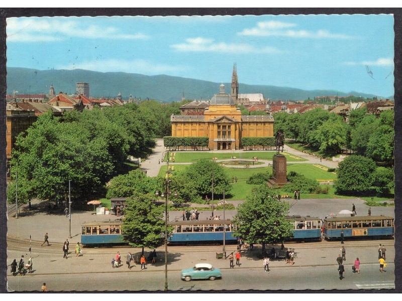 145 - Zagreb 1971 - razglednica putovala