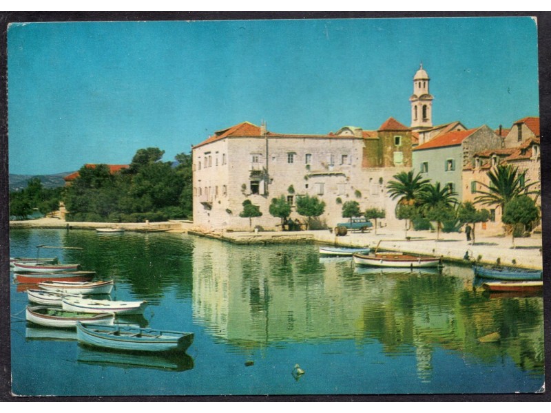 148 - Kaštel Lukšić 1966 - razglednica putovala