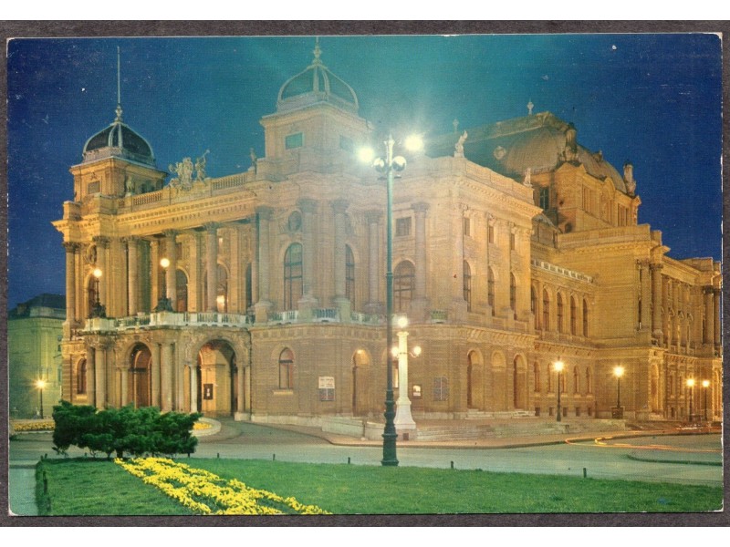 158 - Zagreb 1971 - razglednica putovala