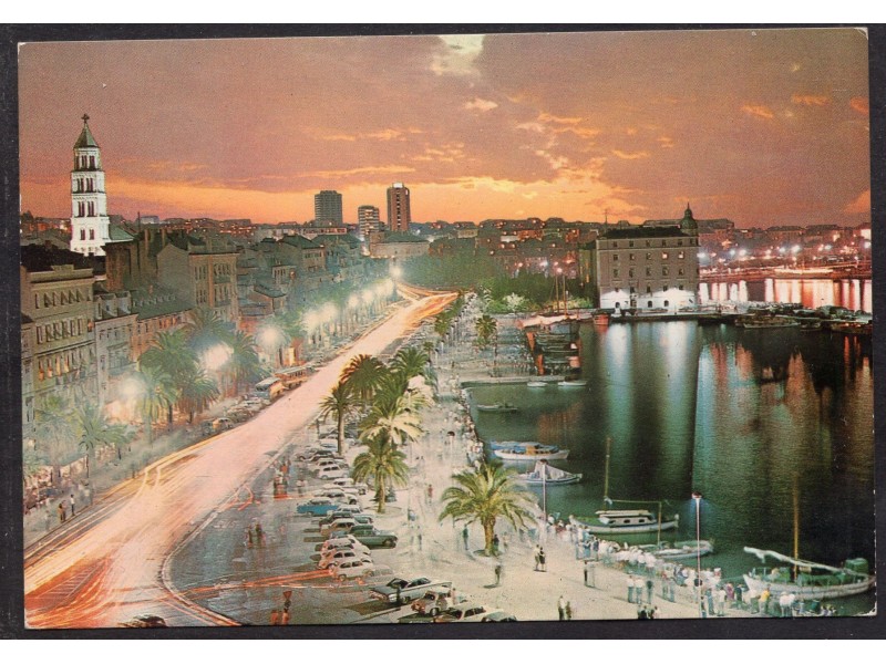 160 - Split - razglednica putovala