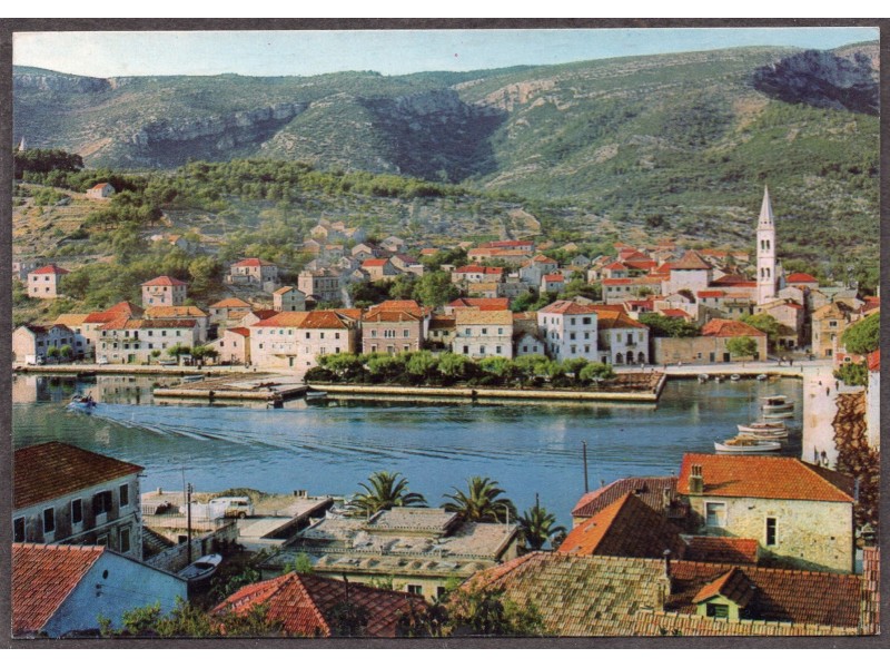 177 - Jelsa 1966 - razglednica putovala