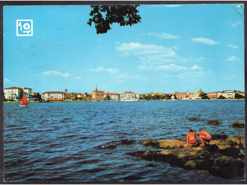 180 - Poreč 1972 - razglednica putovala