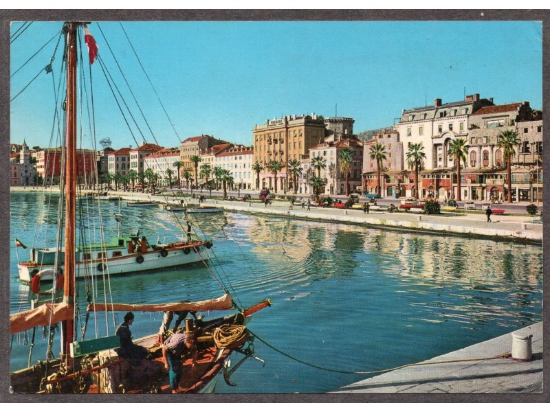 181 - Split 1966 - razglednica putovala