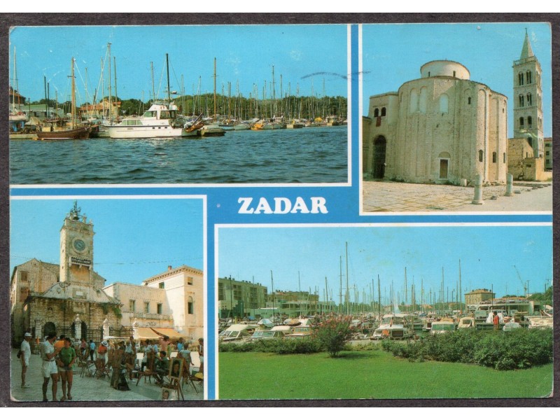 182 - Zadar - razglednica putovala