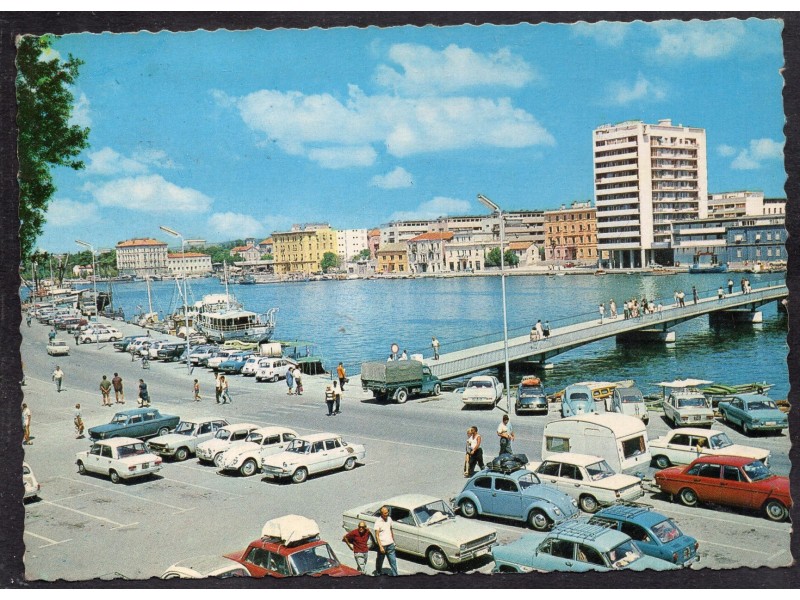 188 - Zadar 1989 - razglednica putovala