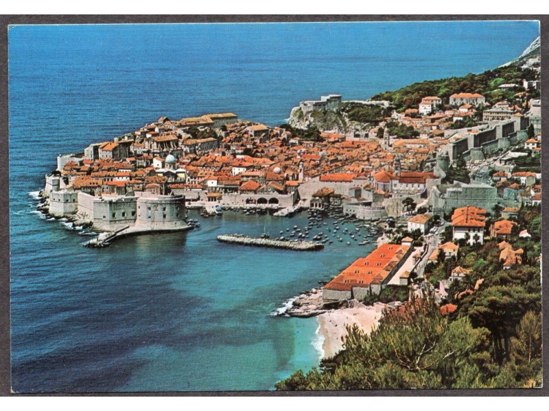 190 - Dubrovnik 1978 - razglednica putovala