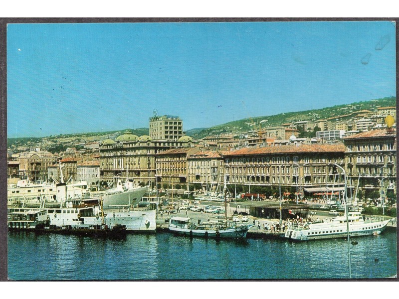 198 - Rijeka 1970 - razglednica putovala