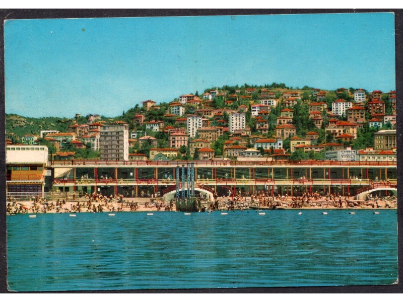 199 - Rijeka 1966 - razglednica putovala