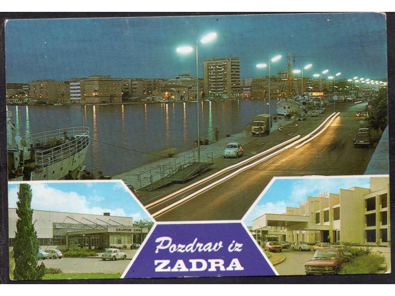 206 - Zadar - razglednica putovala