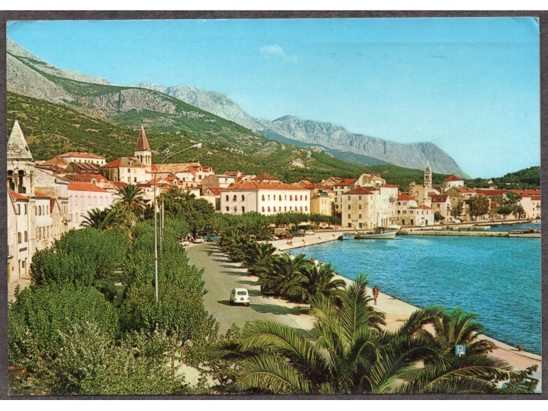 223 - Makarska 1968 - razglednica putovala
